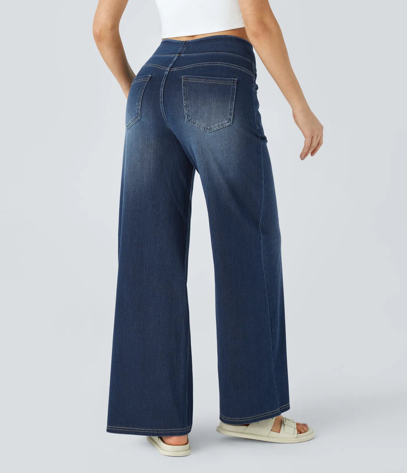 Noodlab Flex™ Comfort Yüksek Bel Jean