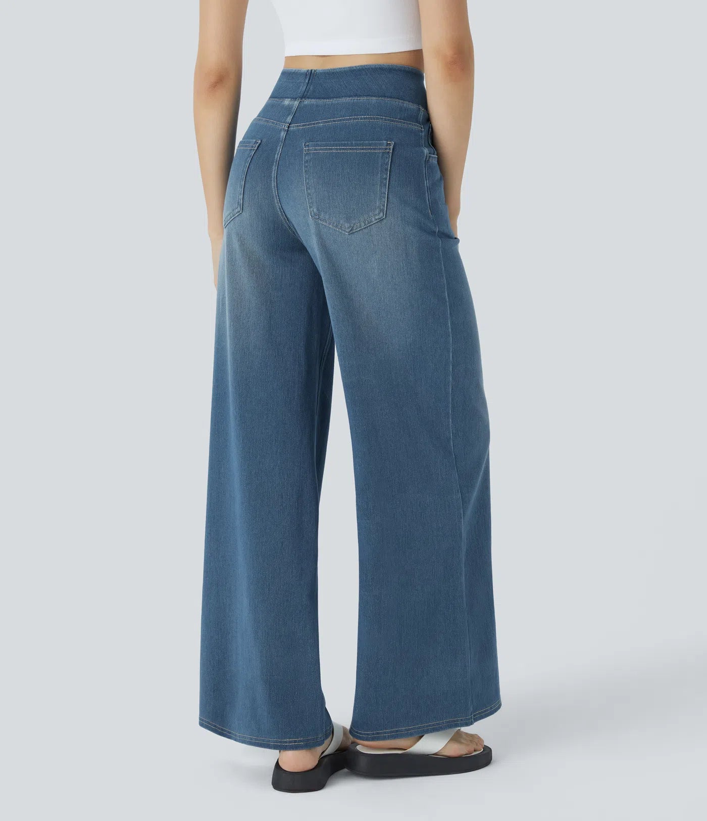 Noodlab Flex™ Comfort Yüksek Bel Jean