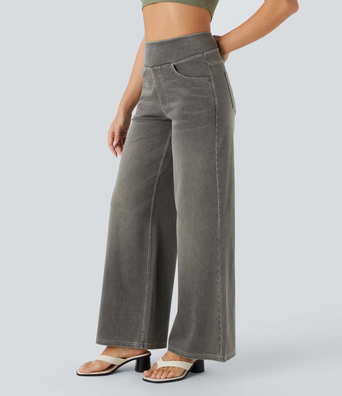 Noodlab Flex™ Comfort Yüksek Bel Jean