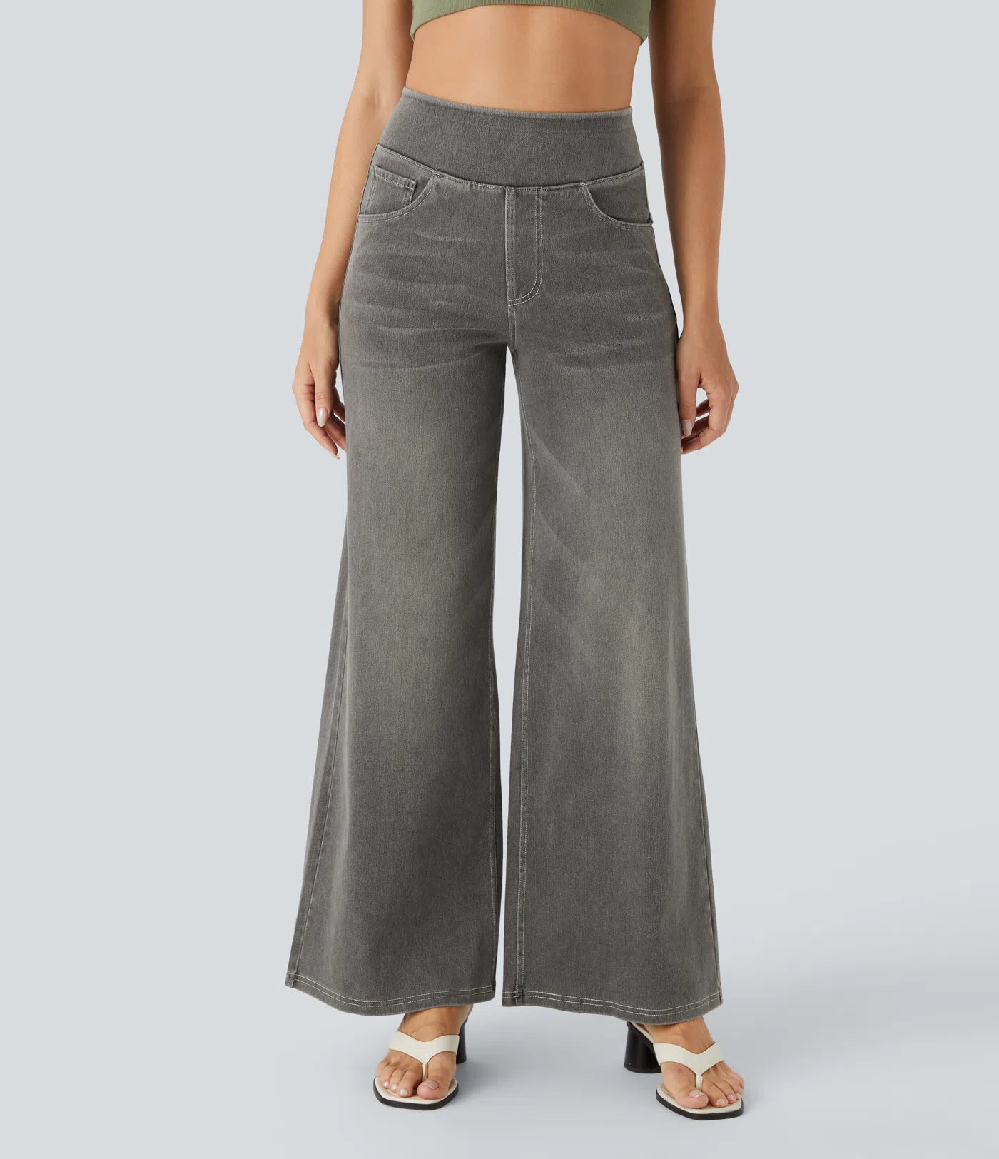 Noodlab Flex™ Comfort Yüksek Bel Jean