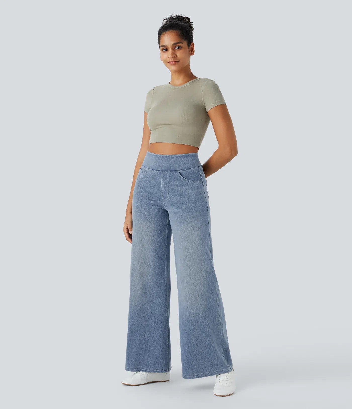 Noodlab Flex™ Comfort Yüksek Bel Jean