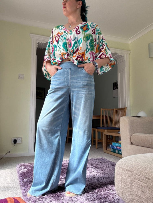 Noodlab Flex™ Comfort Yüksek Bel Jean